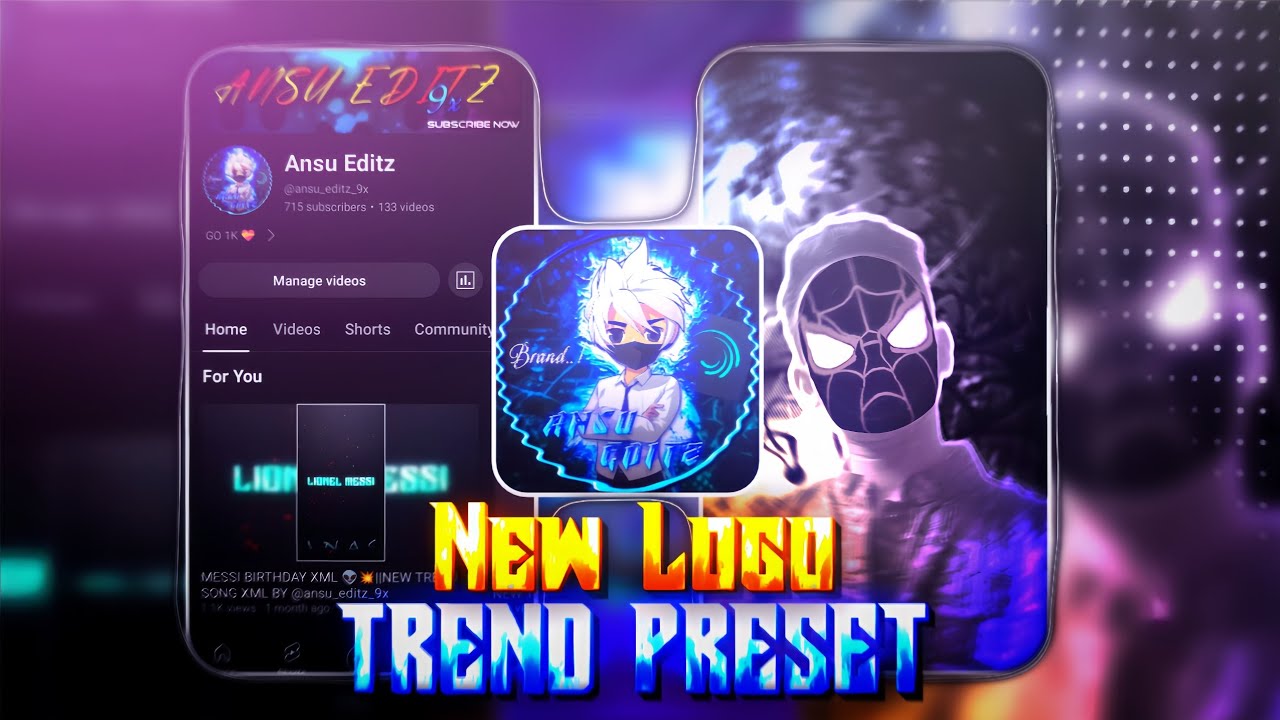 NEW LOGO TREND XML 👻🤍||DESCAPOTABLE TREND SONG ☠️🔥||XML BY @ansu_editz ...
