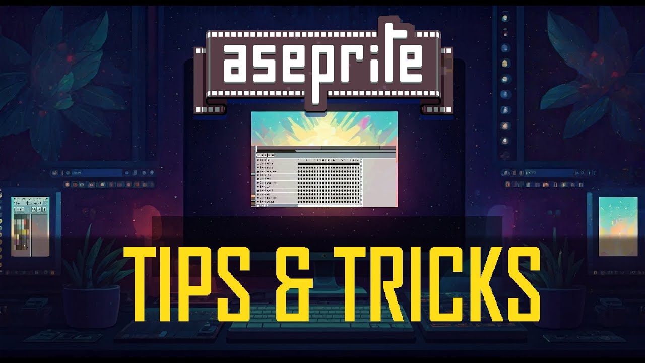 Aseprite TIPS & TRICKS you probably don't know - YouTube