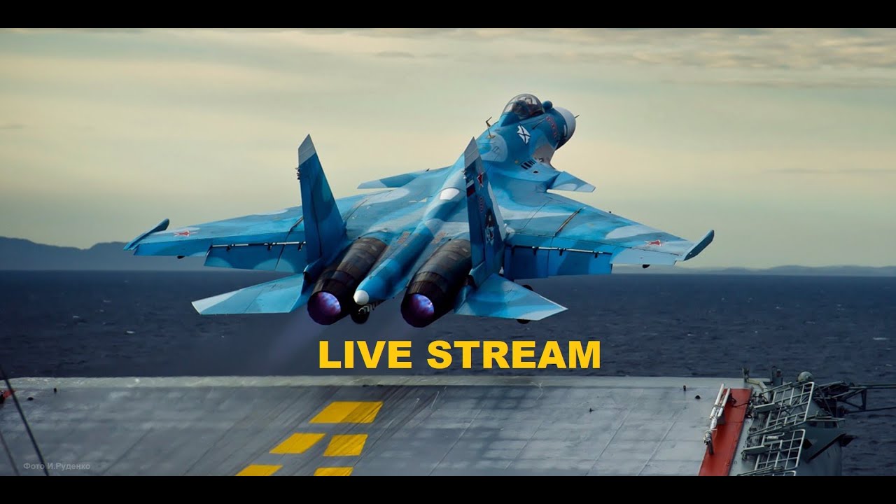 Russian Aircraft Carrier Task Force Live Combat Air Patrol | DCS WORLD ...