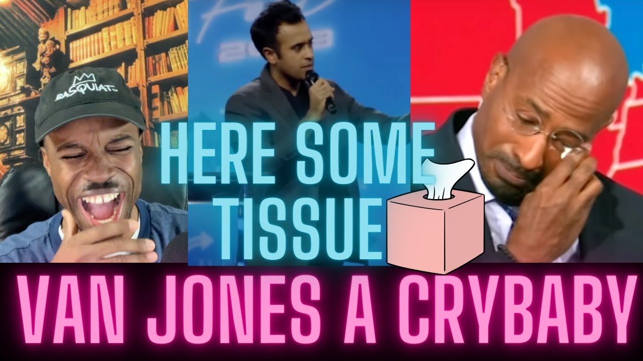 Vivek Ramaswamy TELLS Cry-Baby Van Jones to "SHUT THE F UP!" (Newbie To ...