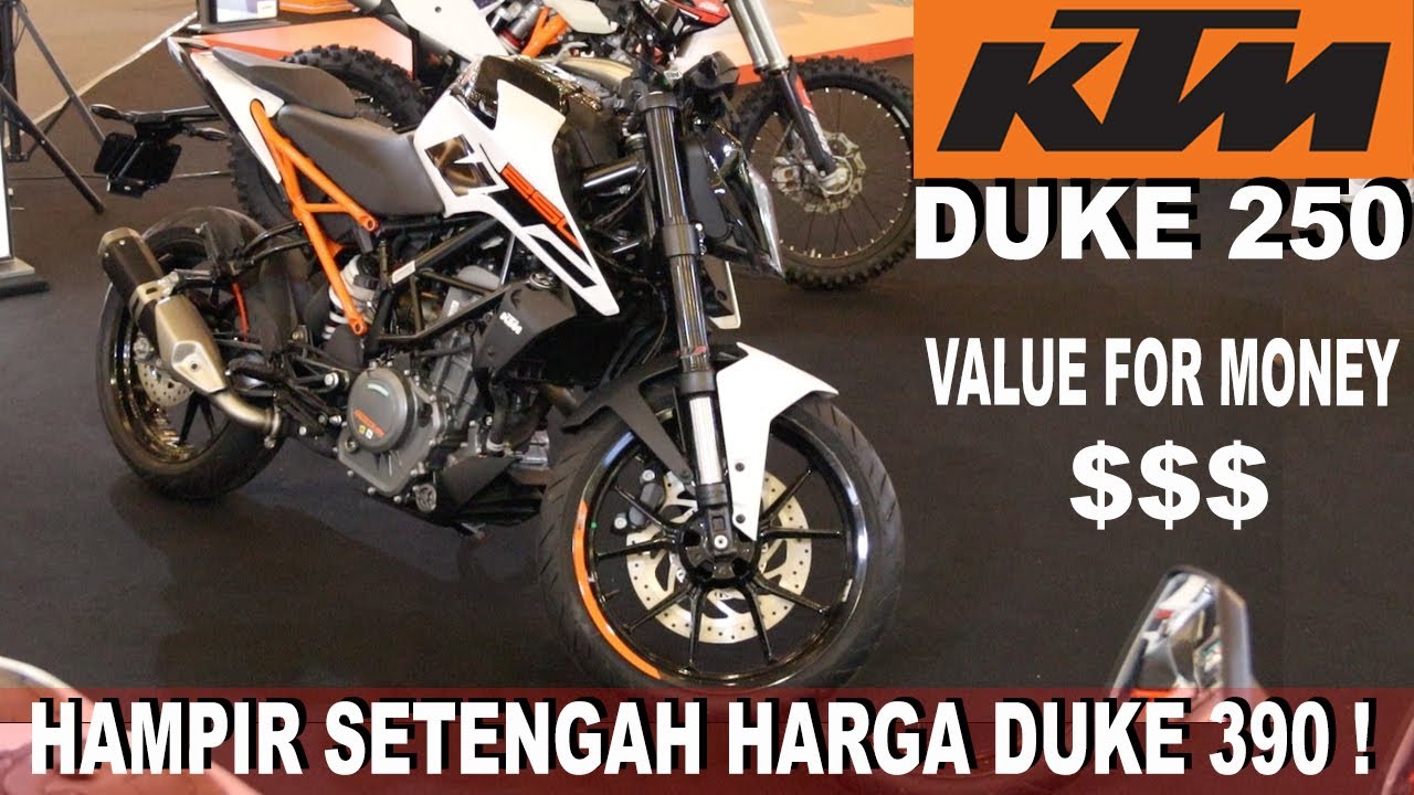 KTM DUKE 250 2019 INDONESIA - REVIEW - Paket Komplit ! - YouTube