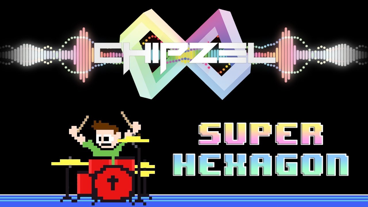 Chipzel - Super Hexagon OST (Drum Cover) -- The8BitDrummer - YouTube