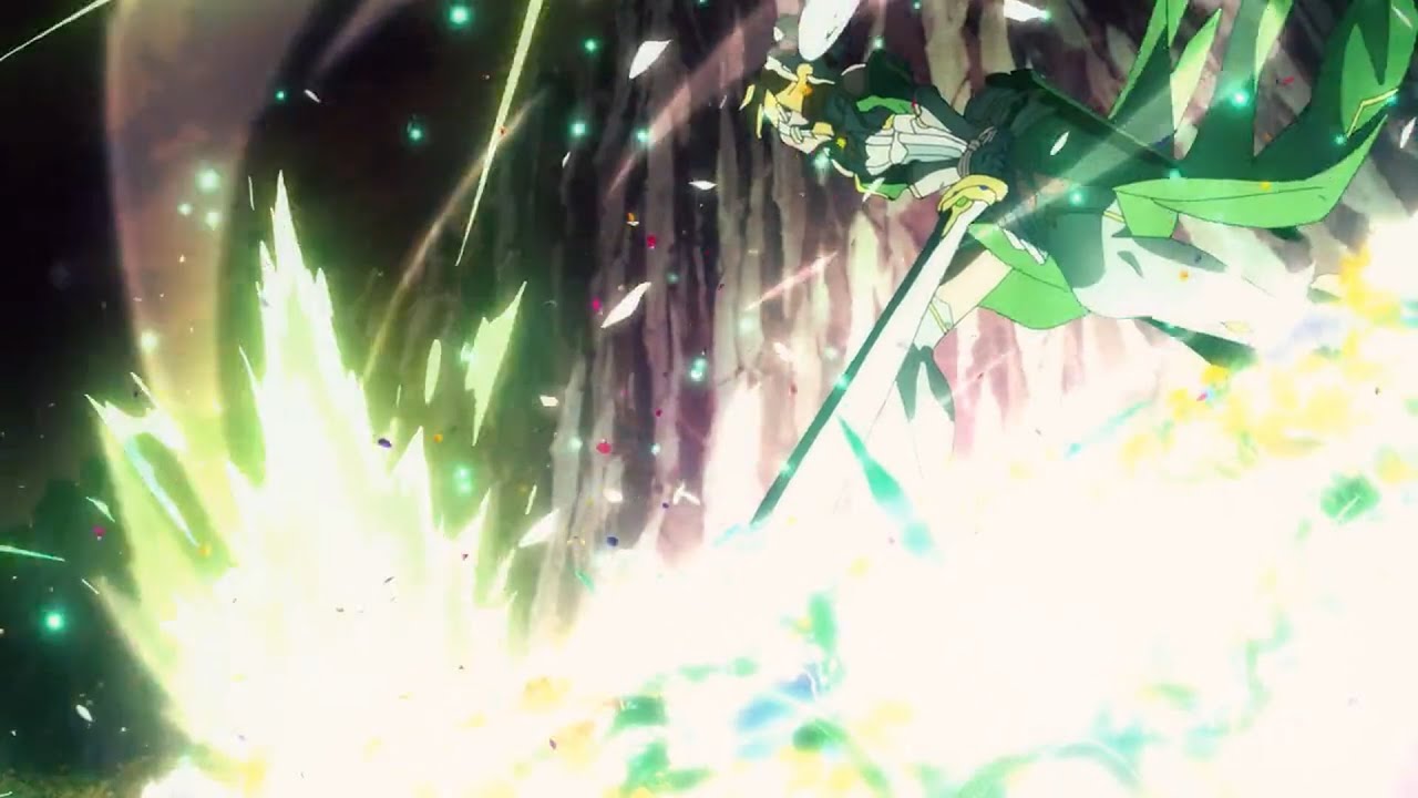Leafa versus D.I.L Sword Art Online Alicization War of Underworld - YouTube