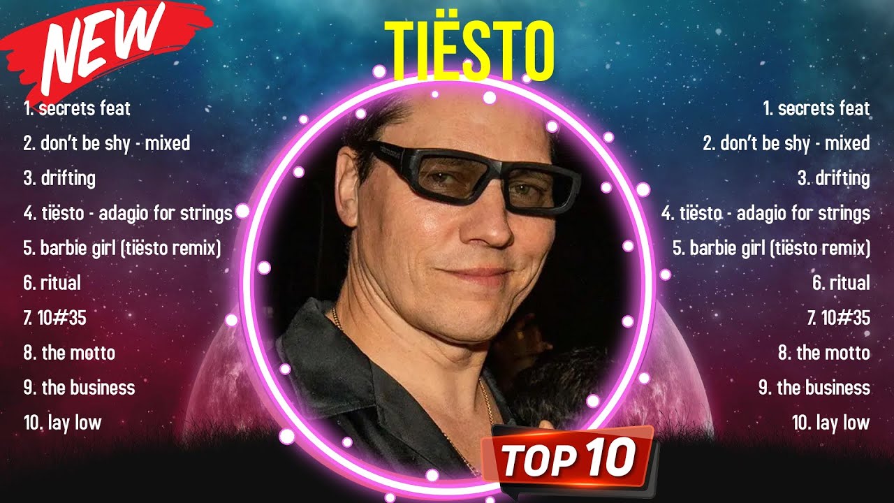 Top 10 songs Tiësto 2024 ~ Best Tiësto playlist 2024 - YouTube