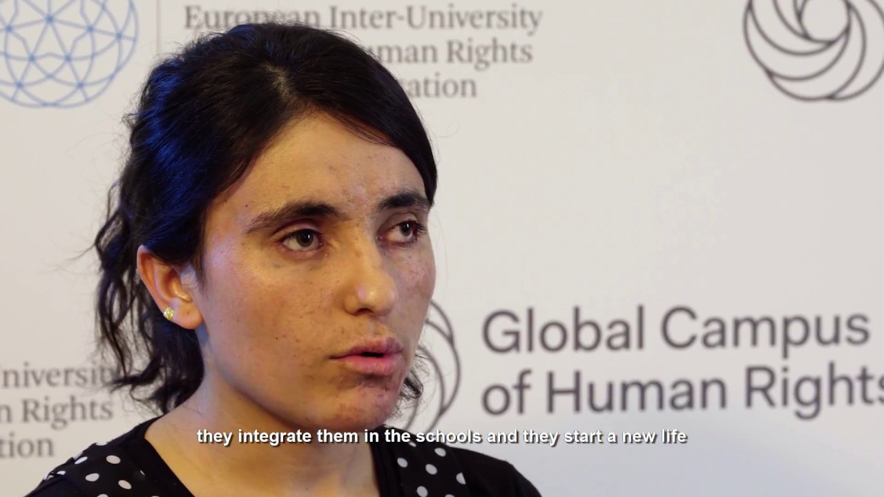 Interview with Lamya Haji Bashar - 2016 Sakharov Prize Laureate - YouTube