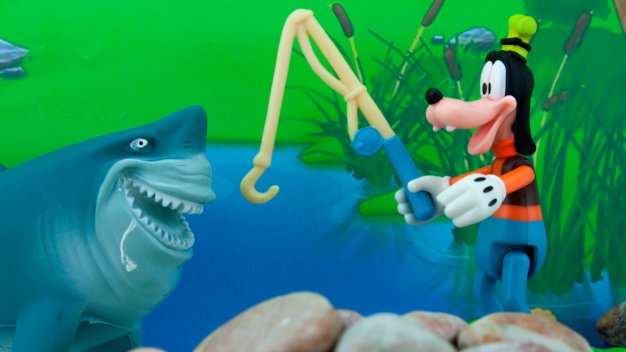 Goofy Fishing | Minions Swimming | Stop Motion Animation | Video for ...