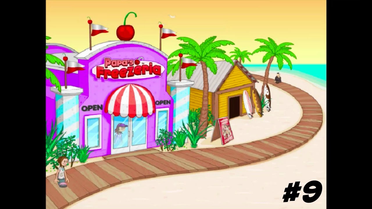 Papa's Freezeria #8 - Gummy Onions & Broken Mixer - YouTube