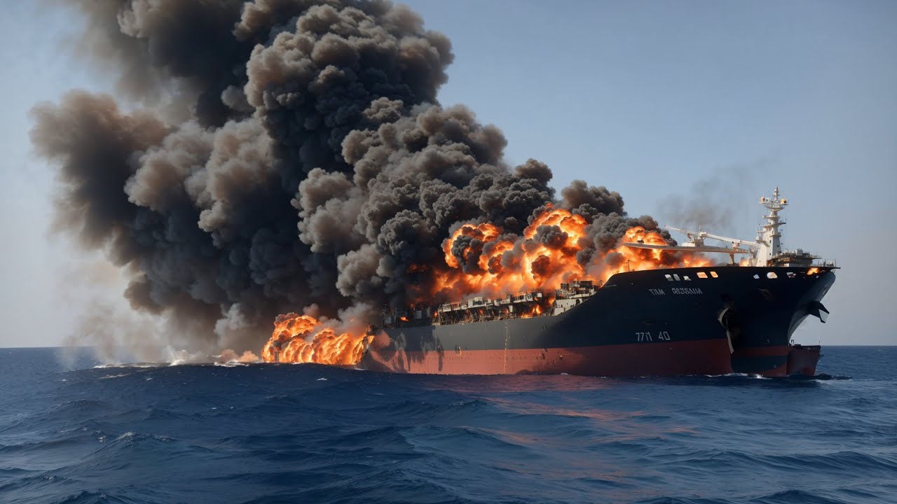 1 MINUTE AGO! Four Russian cargo ships carrying 600 tons of ammunition ...