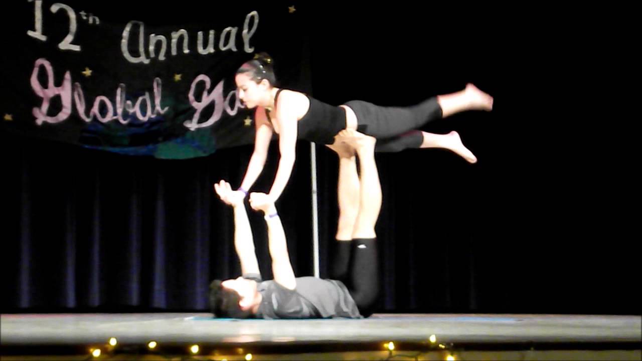 AcroYoga Performance at UF College of Pharmacy - YouTube