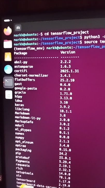 How to Install TensorFlow on Ubuntu 24.04 - YouTube