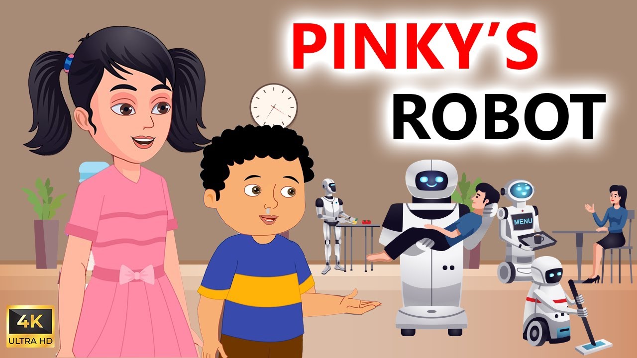 Pinky's Robot | Megatron Robot | Wonderr Girl | English Cartoon Kids ...