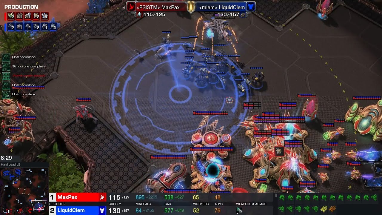 Starcraft II October 2023 PiG Oct9 Clem(T) v MaxPax(P) Game 3 MAPS ...