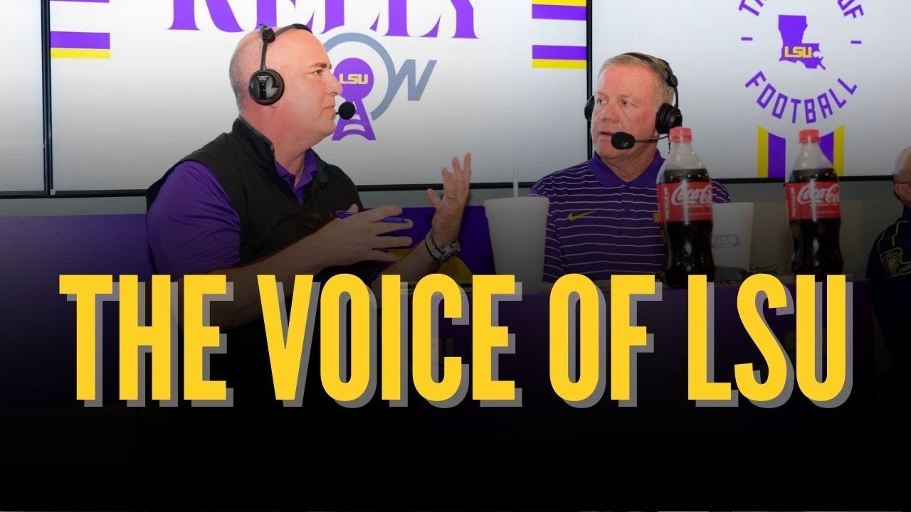 LSU Sports Behind the Scenes with The Voice of the Tigers Chris Blair ...