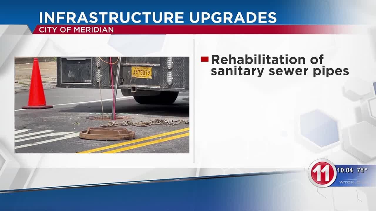 Sewer pipe, manhole maintenance underway on Meridian streets - YouTube