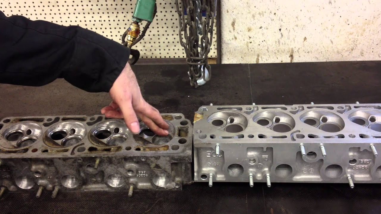 Opel C20NE Zylinderkopf Bearbeiten / Zylinderkopfbearbeitung Teil1 ...