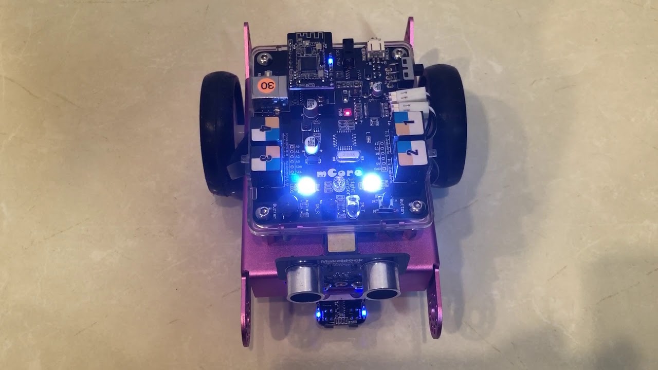 A07 mBot LED燈控制 1 效果展示 - YouTube