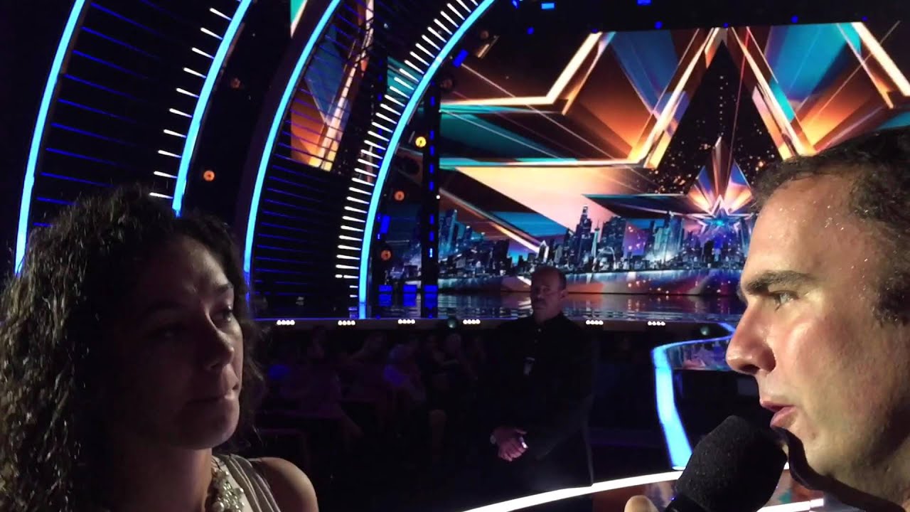 Max Surprises Crowd - AGT Backstage - YouTube