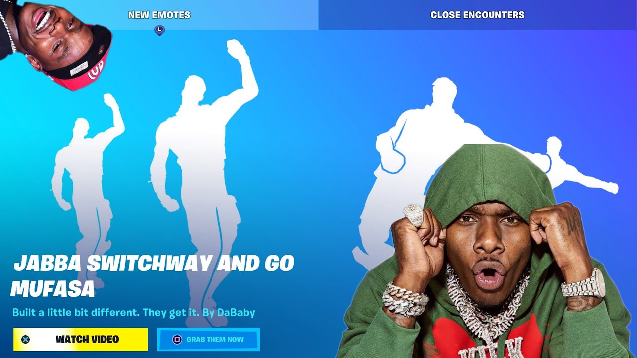 *NEW* DABABY “GO MUFASA” & “JABBA SWITCHWAY” EMOTES ARE NOW IN THE ...