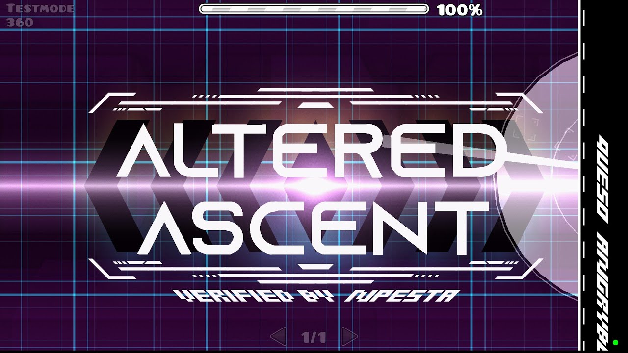 (New Hardest) Altered Ascent by Prism and more 100% | Geometry Dash 2. ...