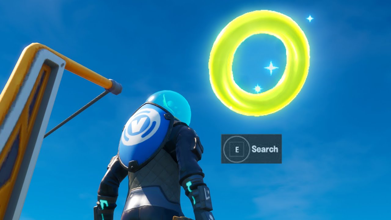 Fortnite Floating Rings at Pleasant Park Challenge Reward - YouTube