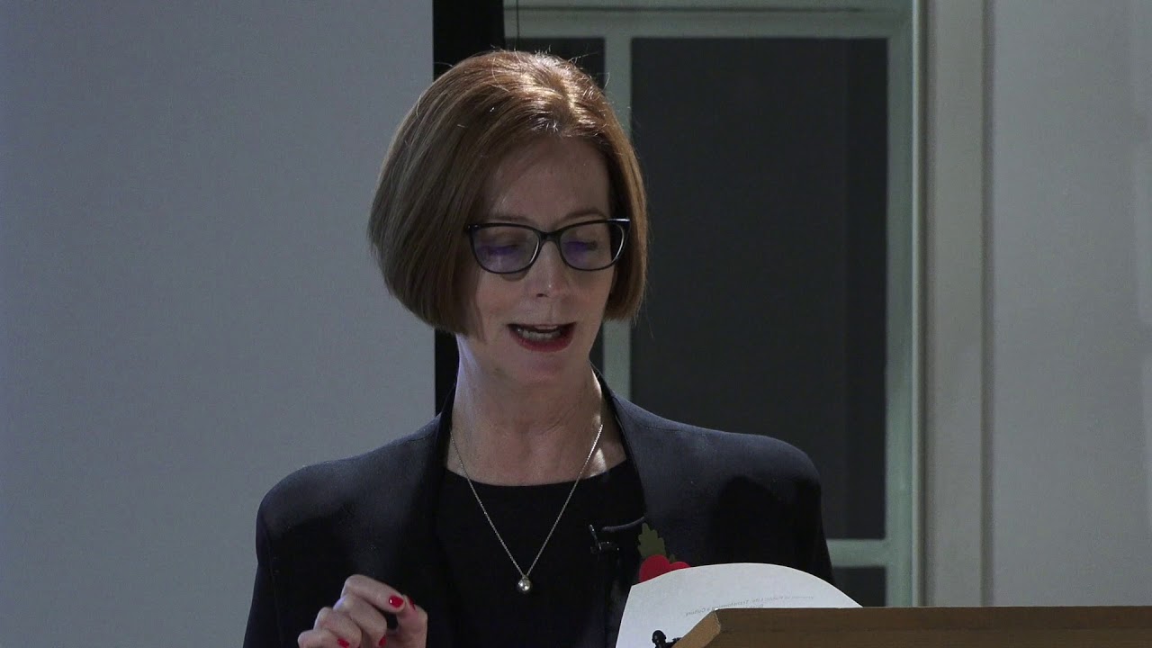 Julia Gillard - Women in Public Life: Transforming a Culture - YouTube