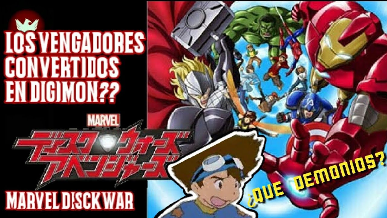 MARVEL DISC WAR, CUANDO LOS AVENGERS FUERON DIGIMON | CRÍTICA Y RESEÑA ...