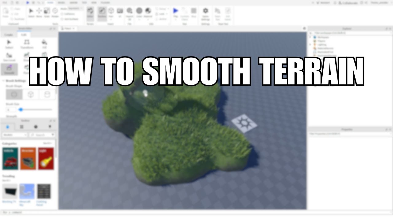 HOW TO SMOOTH TERRAIN 2025 ROBLOX STUDIO TUTORIAL [WORKING] - YouTube