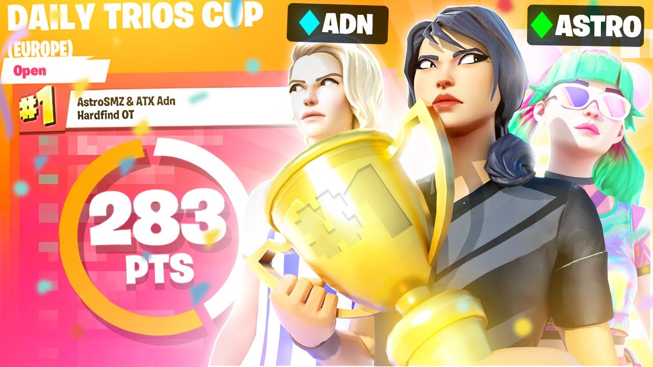 1st Place Daily Trios Cup ($1200💰) - YouTube