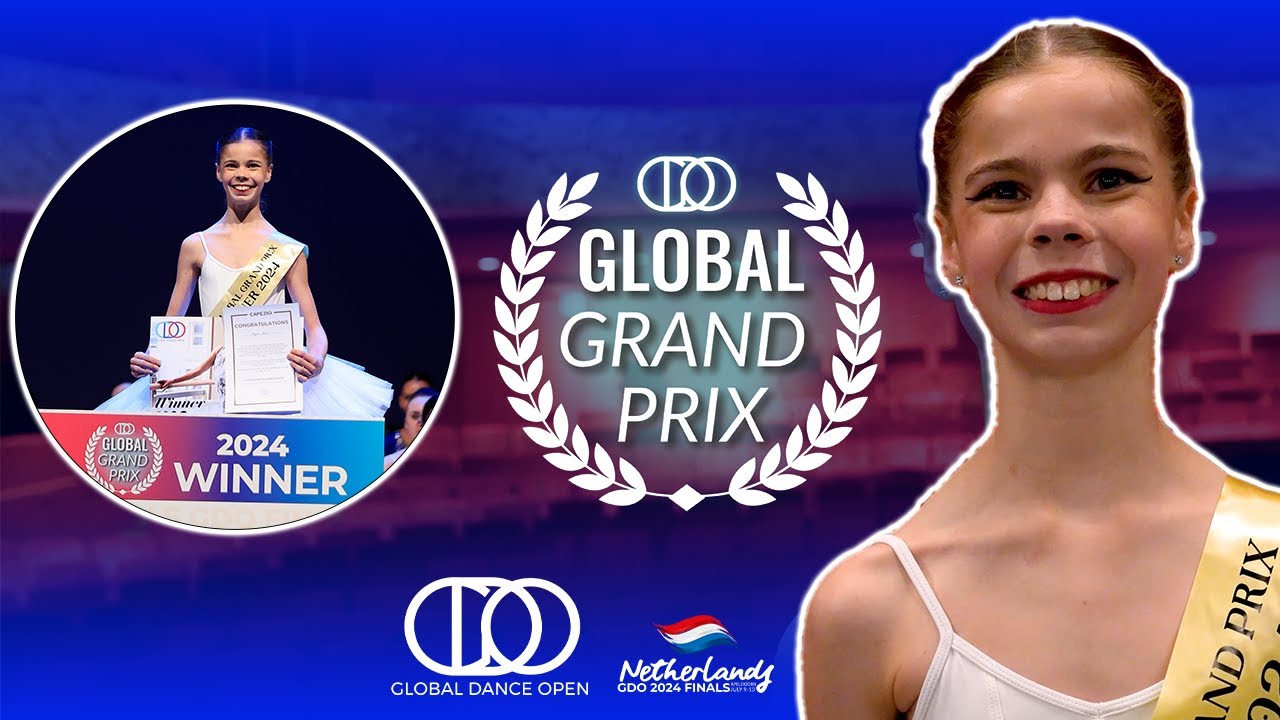 2024 Global Grand Prix WINNER & New Capezio Brand Ambassador Megan ...