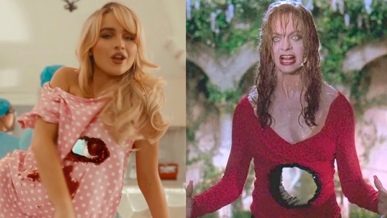 Sabrina Carpenter Taste VS Death Becomes Her (Scene Comparison) - YouTube