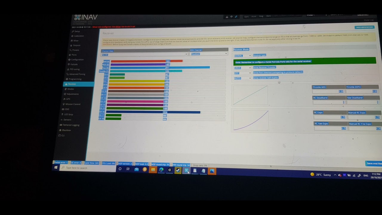 inav sticks - YouTube