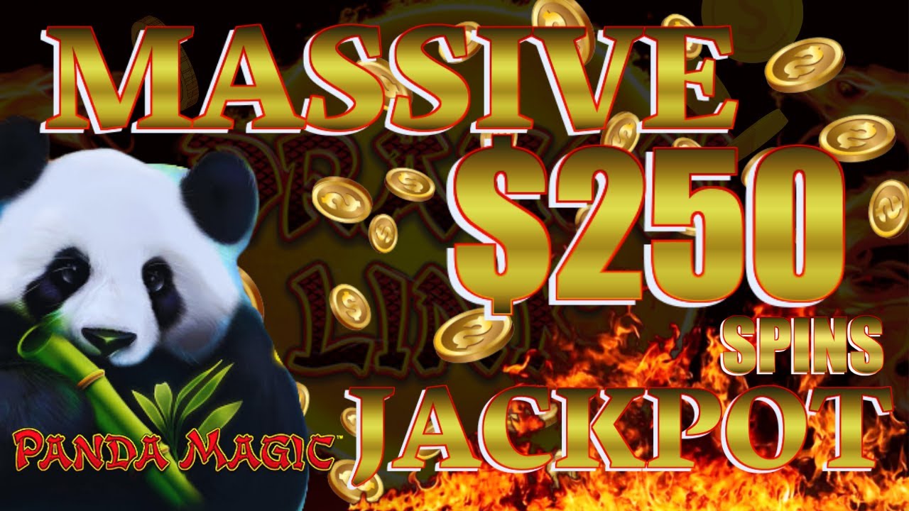 🤑 MASSIVE $250 SPIN JACKPOT! PANDA MAGIC HIGH LIMIT SLOT MACHINE LIVE ...