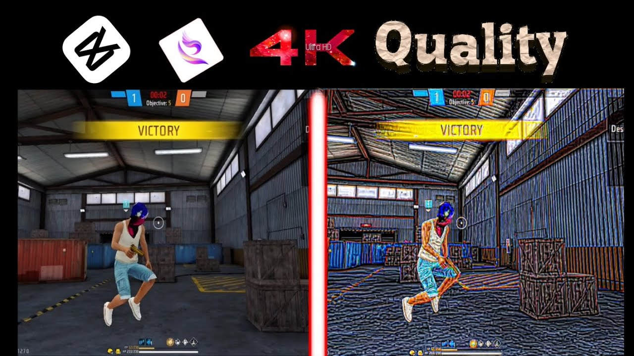 Free Fire Quality Tutorial | PC Like Quality In Mobile | 4K Quality Tutorial - YouTube