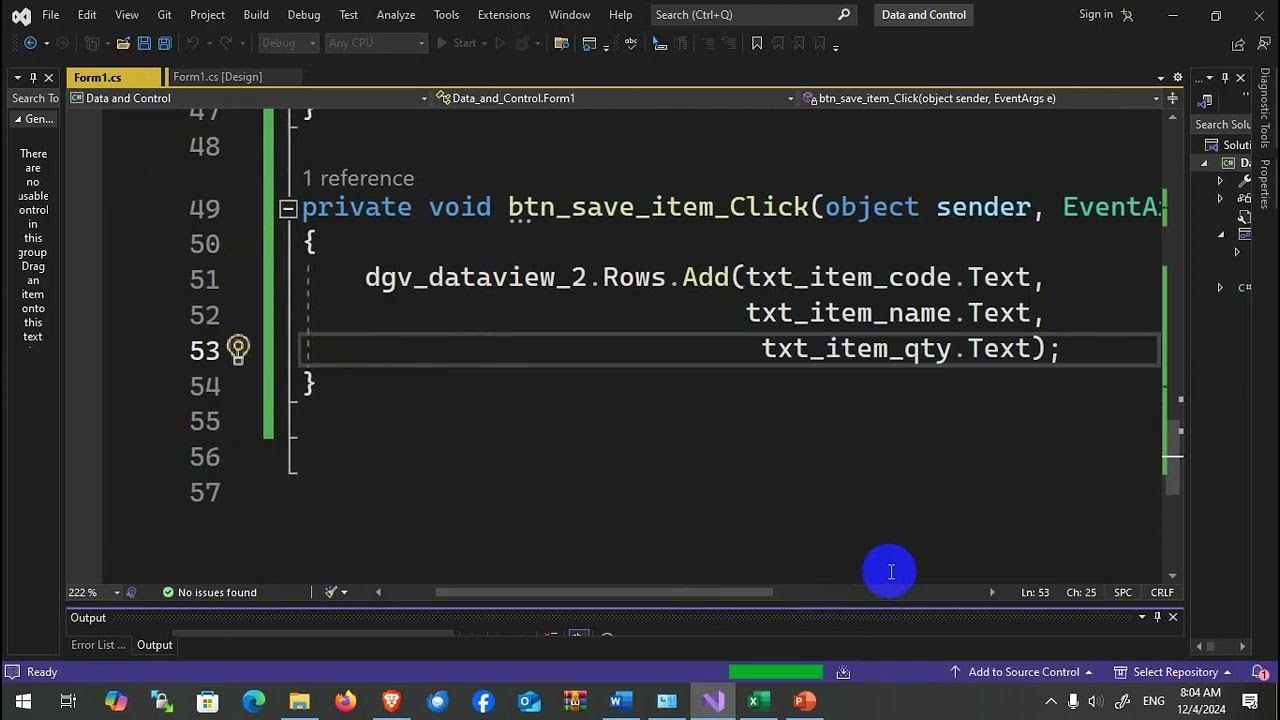 Data Grid View and Data Source 2 - YouTube
