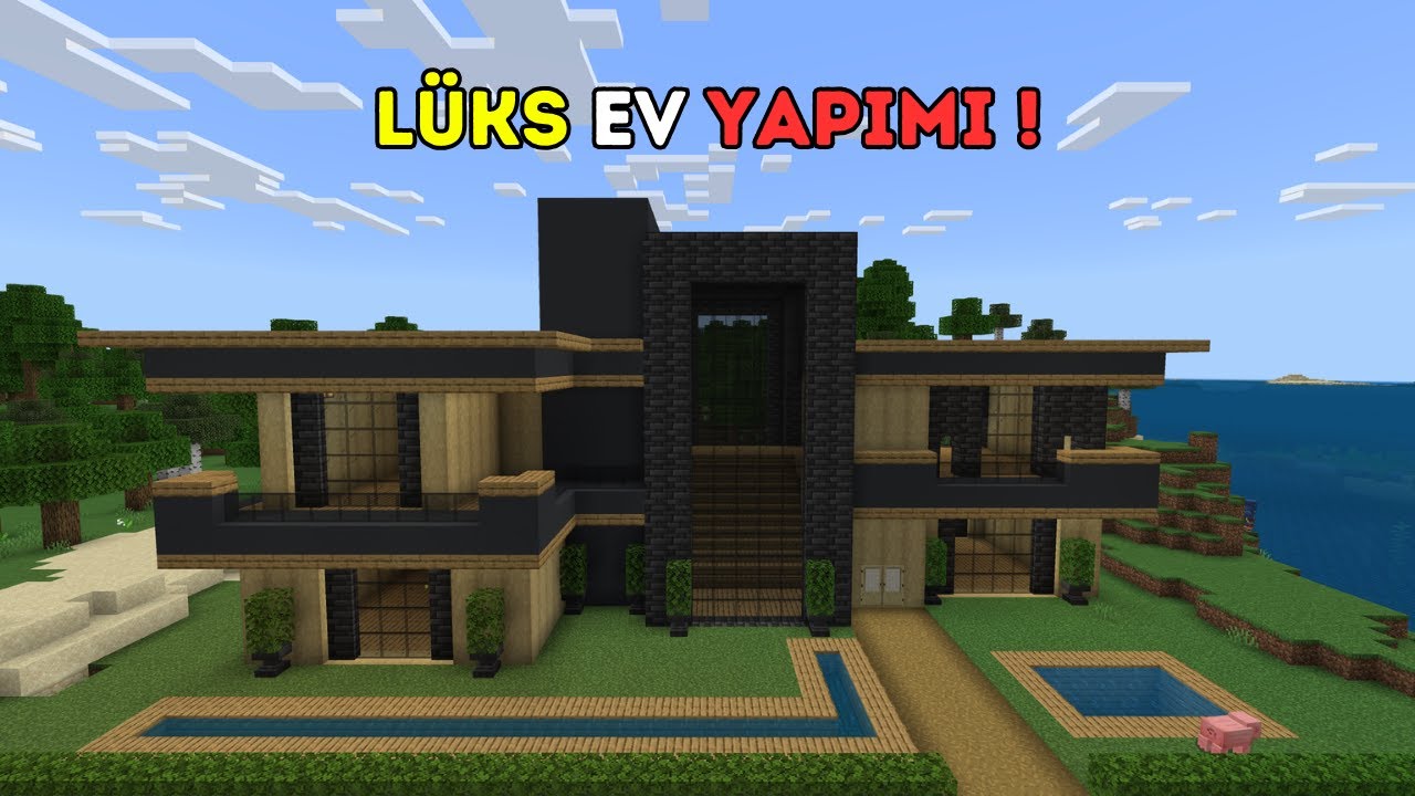 Minecraft Lüks Ev Yapımı! ⚒️ #10 | Minecraft Modern Ev Yapımı - YouTube