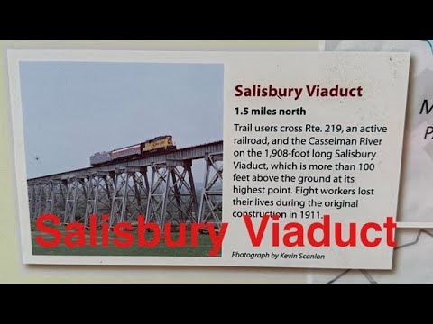 Salisbury Viaduct, Great Allegheny Passage Trail - YouTube