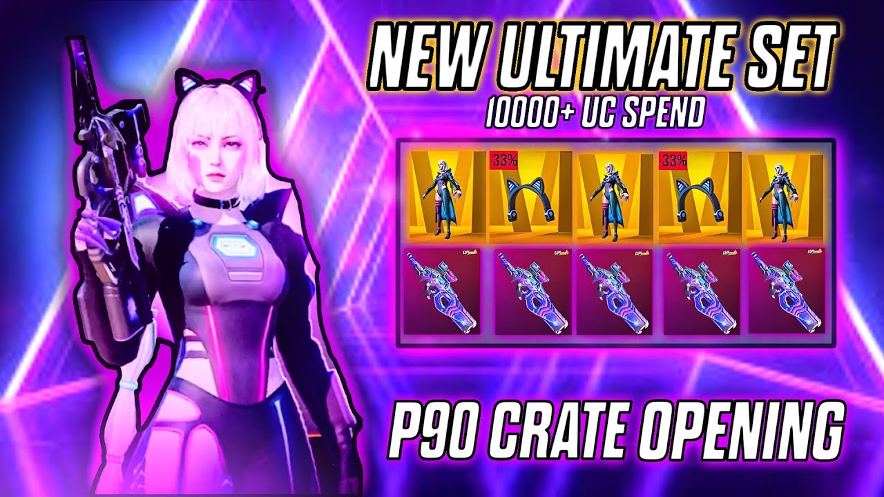 Devious Cybercat Ultimate Outfit and Upgradable P90 Crate Opening ...