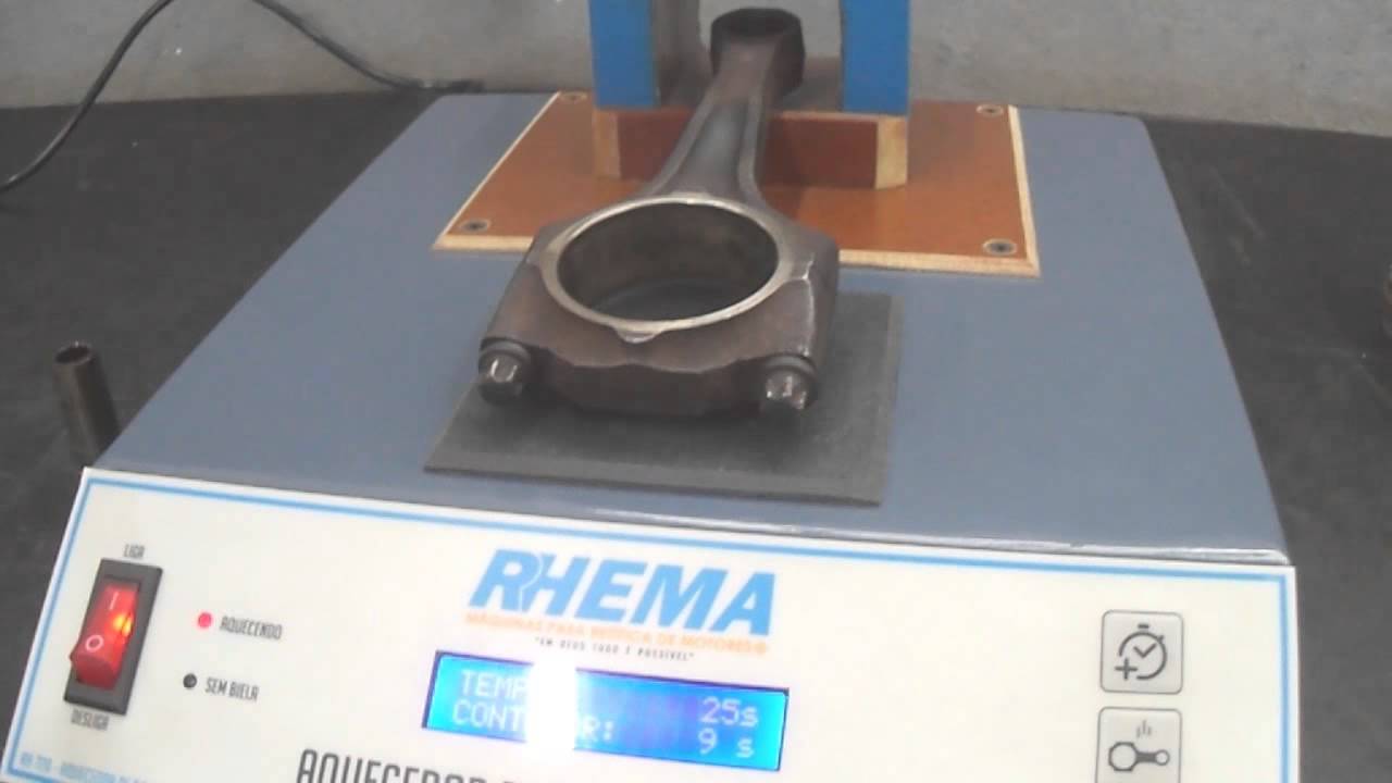 RH 720 - Aquecedor de Biela por Indução Rhema - YouTube