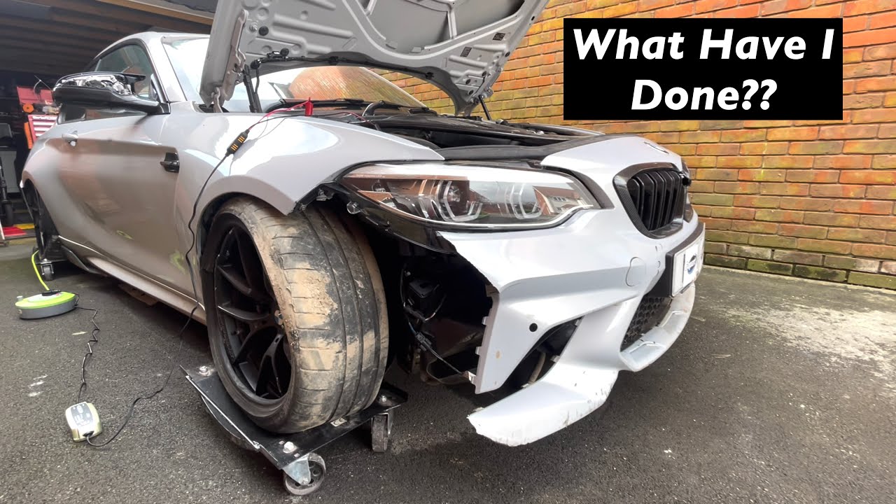 I've just bought a crash damaged BMW M2 Competition from Copart. - YouTube
