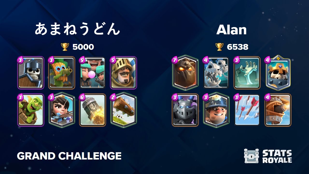 あまねうどん vs Alan [GRAND CHALLENGE] - YouTube