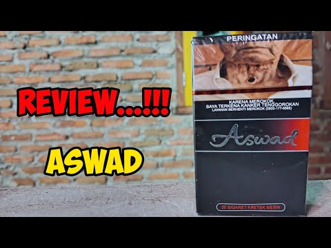 REVIEW ROKOK ASWAD || ROKOK MURAH ENAK‼️