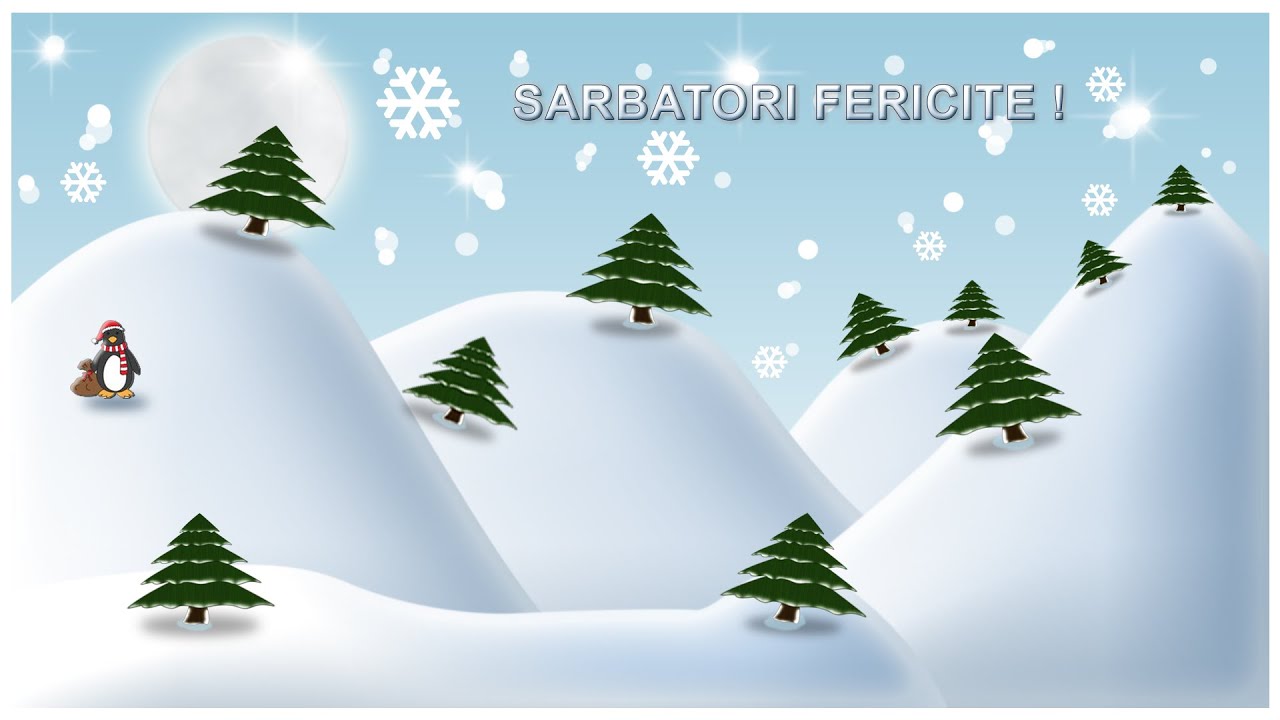 Tutorial photoshop in romana cum sa faci un fundal de iarna - YouTube