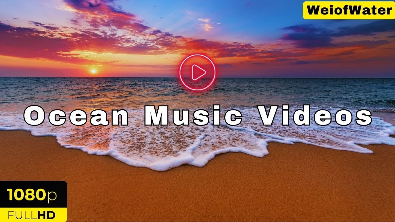Ocean Waves Relaxation Film - Peaceful Ocean Relaxing Music - Sea Beach ...
