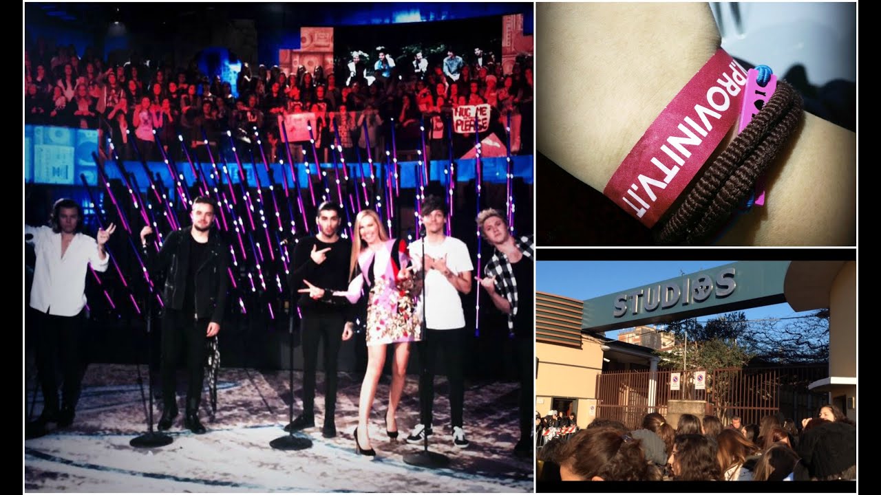 ONE DIRECTION A ROMA (programma televisivo) ♡ 7.12.14 } VLOG - YouTube