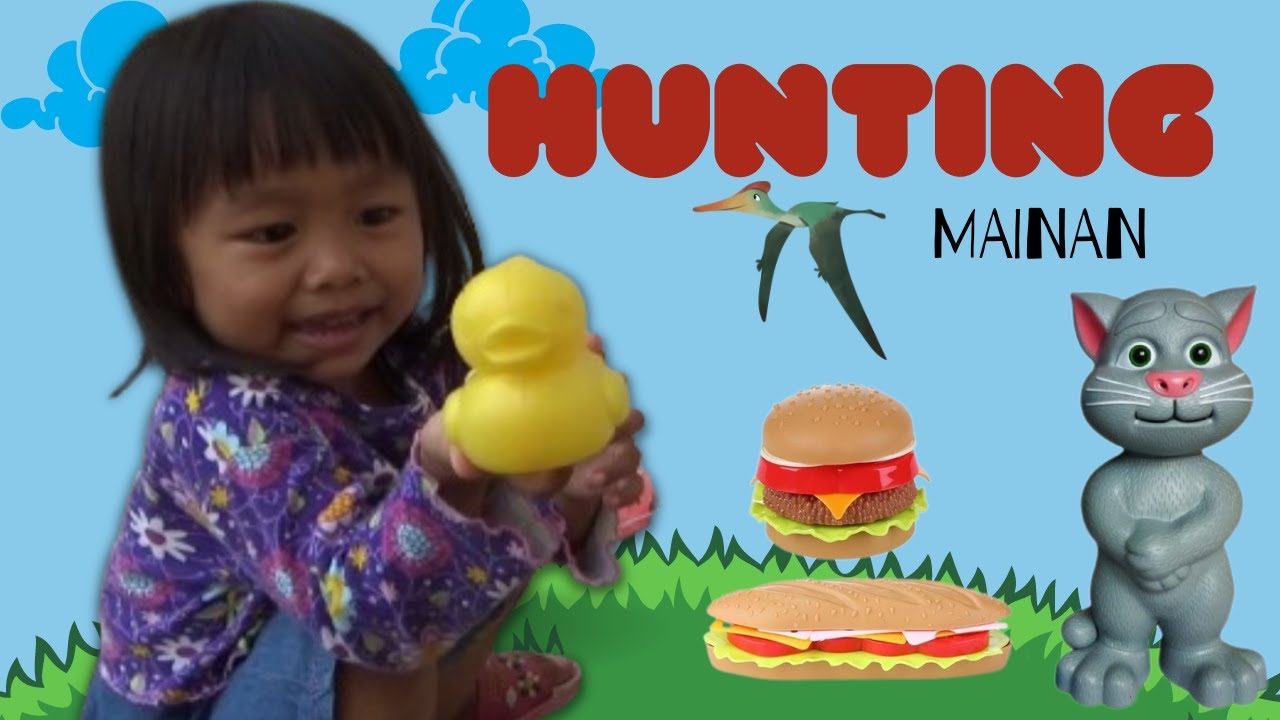 LUCU!!! HUNTING MAINAN ANAK PEREMPUAN es krim buah buahan dan sayur ...