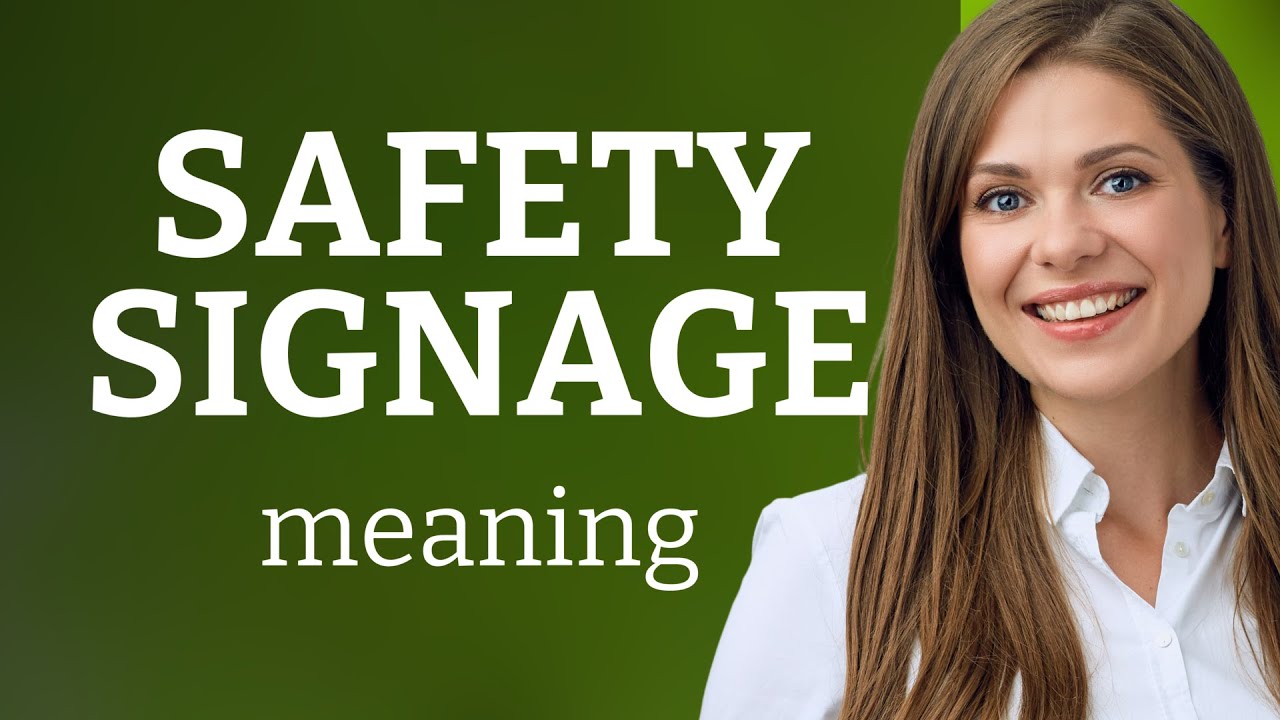 Understanding Safety Signage: Essential Guide for English Learners ...