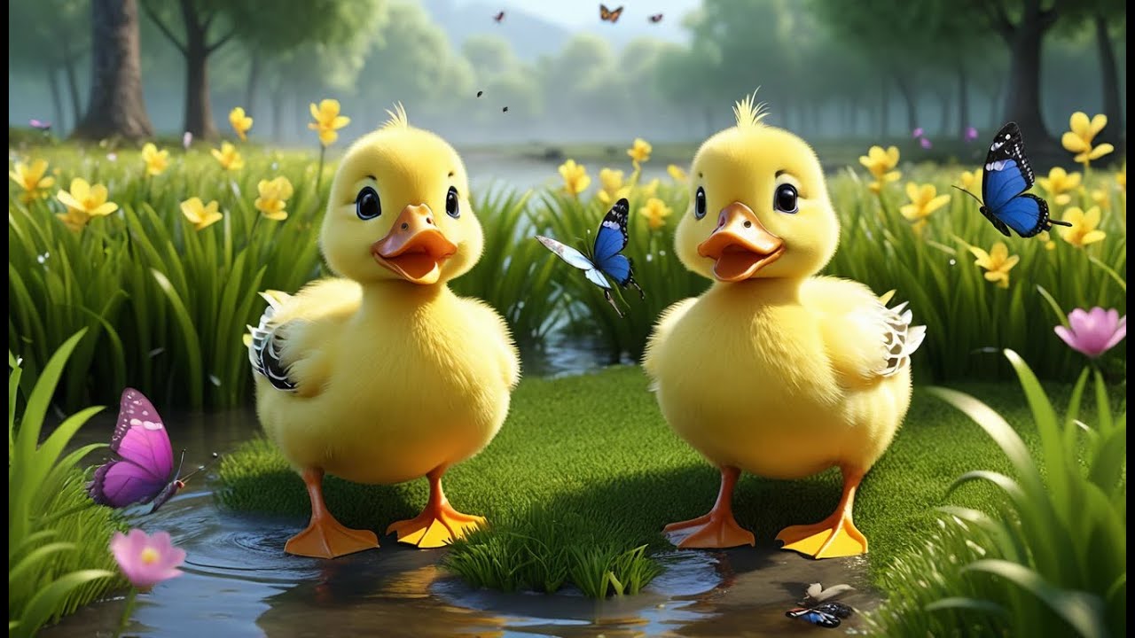 Sing with Baby Ducklings – Quack Quack Tune! | Adorable Duck Song for ...
