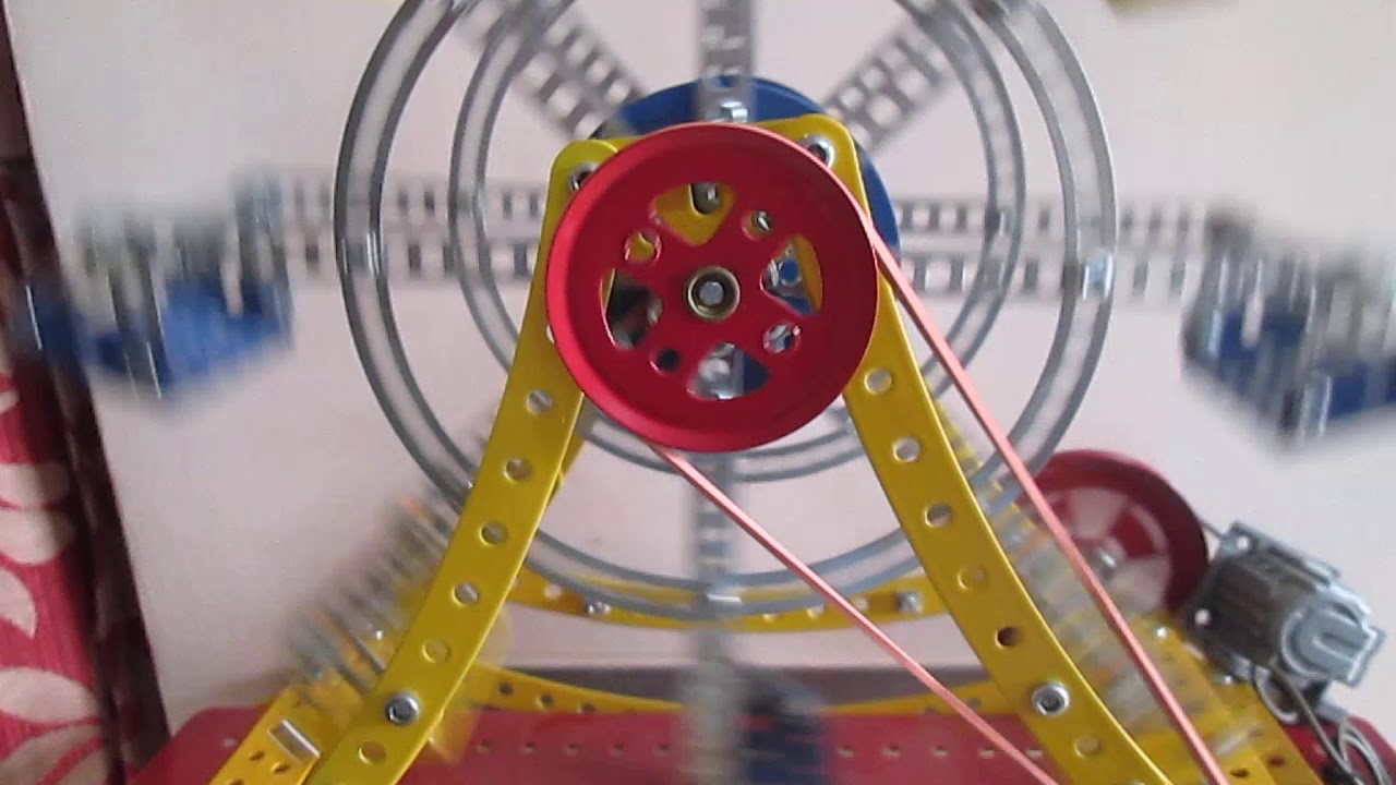 Ferris Wheel Meccano model - YouTube