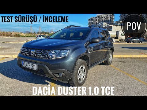2020 DACİA DUSTER POV SÜRÜŞ VE İNCELEME | 1.0 Tce MOTOR YETERLİ Mİ | COMFORT