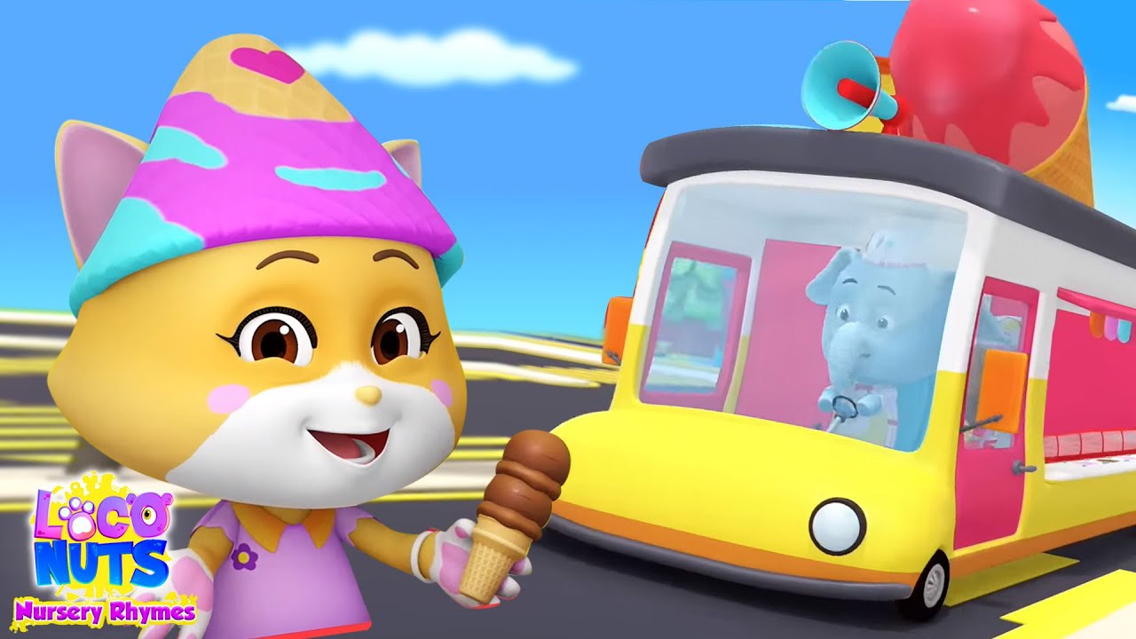 Wheels On The Ice Cream Truck + More Nursery Rhymes And Kids Songs by ...